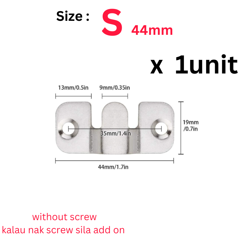 AWM Solid Stainless Steel Sofa Hook Clip Furniture Connector Frame ...