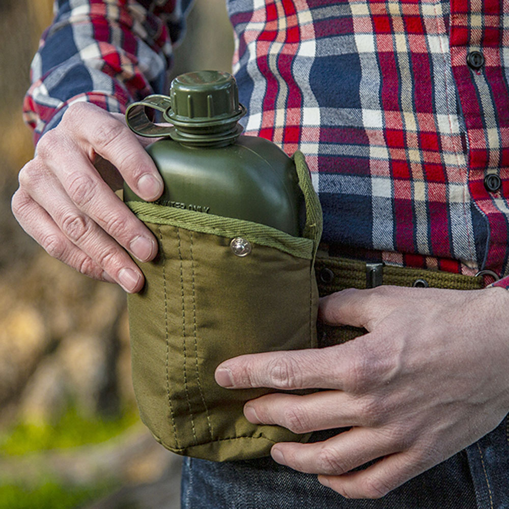 UtanKing™ Botol Air Alat Masak Camping Canteen Kit Hiking Bottle Water ...