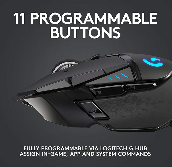 Logitech G502 HERO ADVANCE / G304 LIGHTSPEED WIRELESS GAMING MOUSE ...