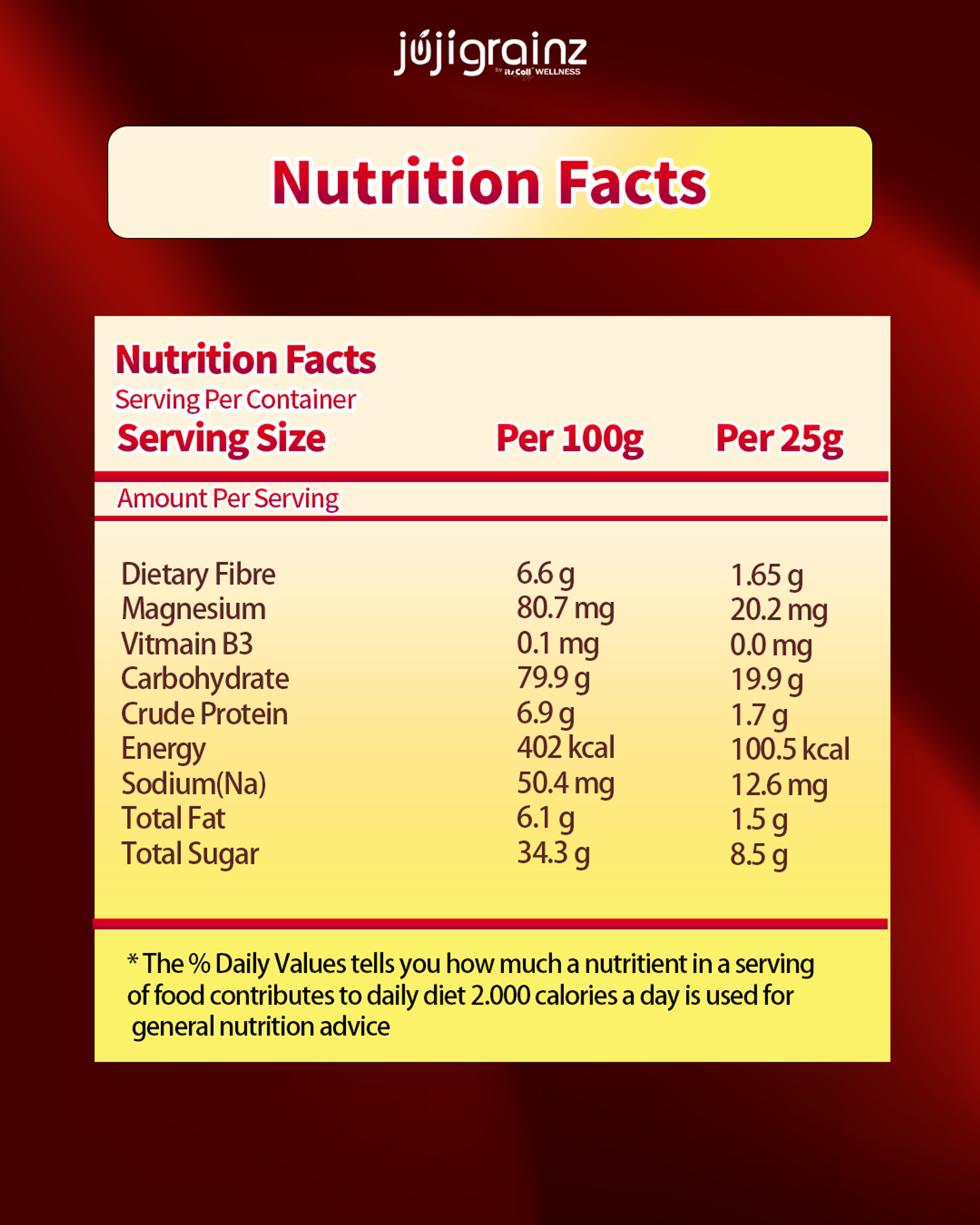 【ITSCOLL】Jujigrainz(Box) Jujube Goji Berry Chia Seeds Beetroot ...