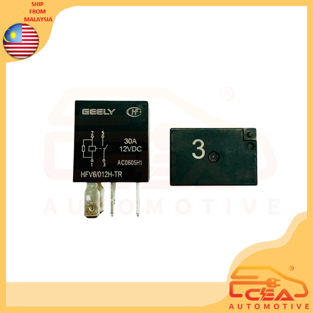 4 PIN 30A 40A 70A ORIGINAL GEELY PROTON GENUINE X50 X70 X90 S70 FUSE ...