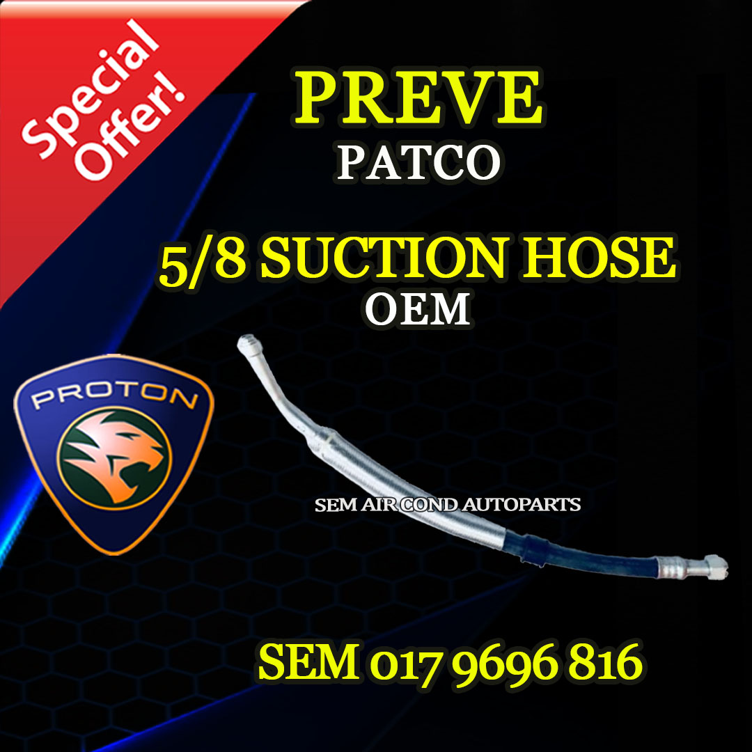 PROTON PREVE PATCO TYPE OEM 5/8 SUCTION HOSE/ HOS (CAR AIRCOND SYSTEM ...