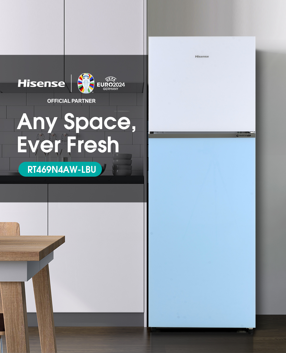 [FREE DELIVERY] 420L HISENSE Inverter 2 Door Fridge Peti Sejuk | Shopee ...
