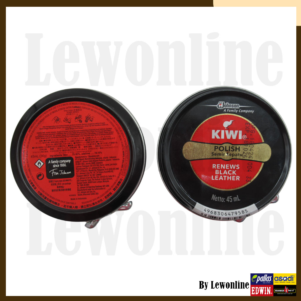 Kiwi Shoe Polish Kiwi Polish Black Brown Kasut Kiwi Leather Polish ...