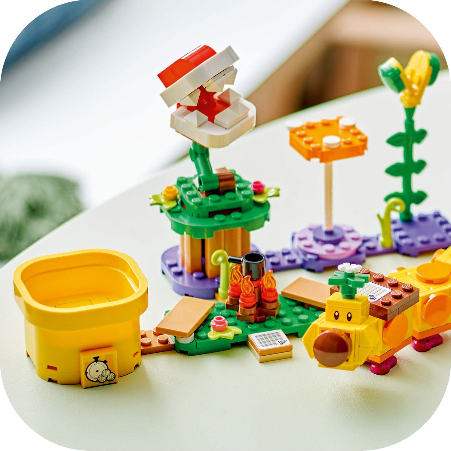 LEGO Super Mario 71434 Soda Jungle Maker Set (598 Pieces) | Shopee Malaysia