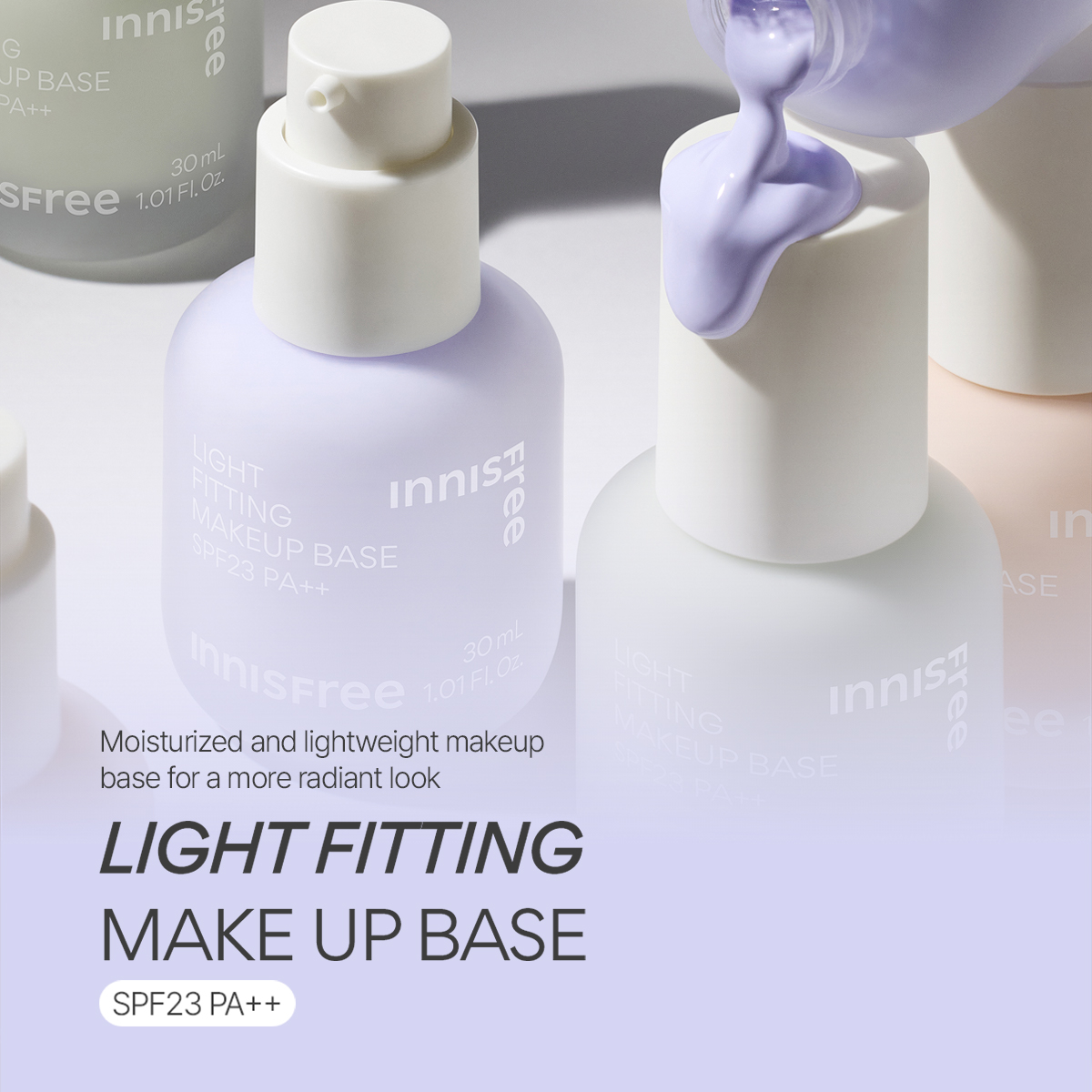 INNISFREE Light Fitting Makeup Base SPF23 PA++ 30ml | Shopee Malaysia