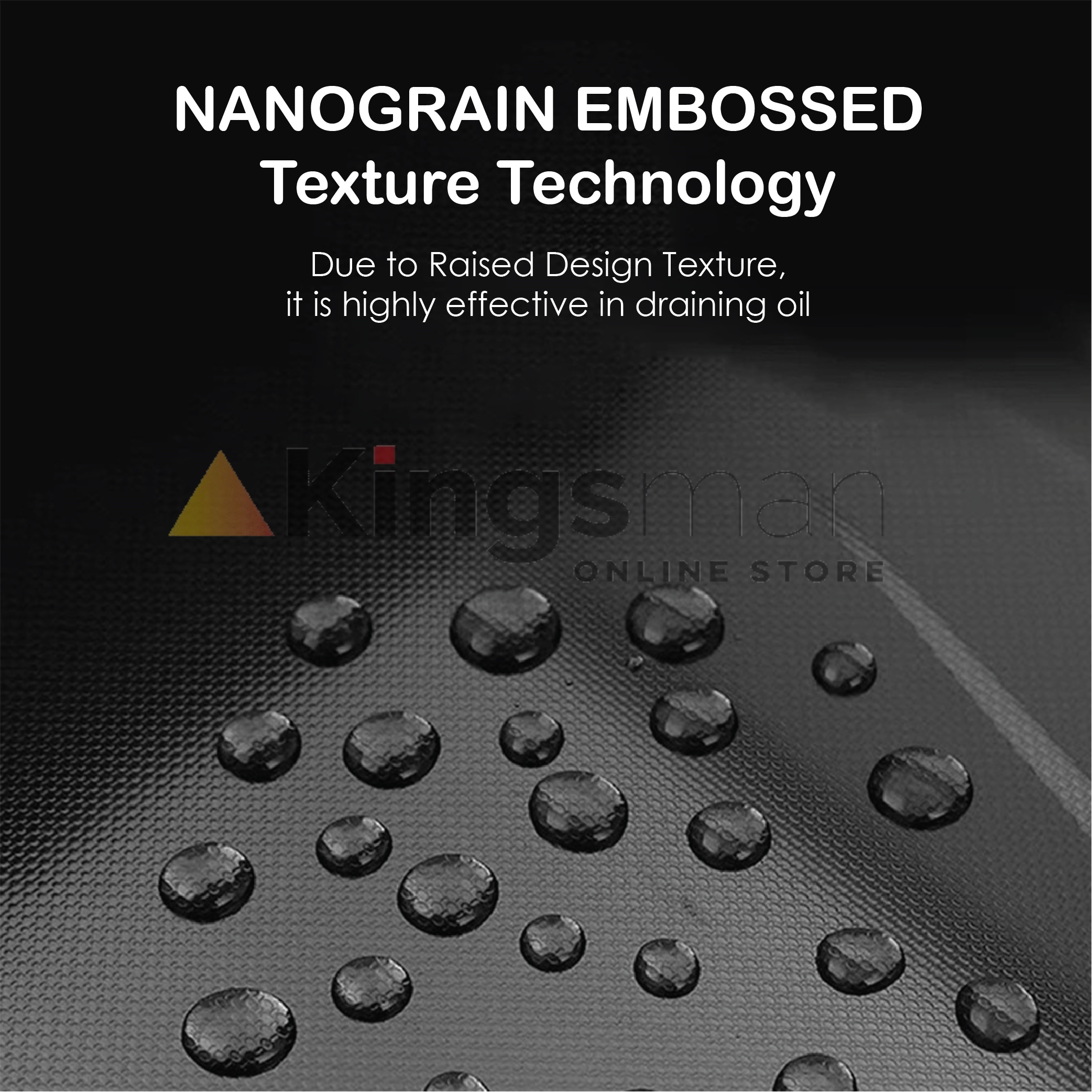 [KINGSMAN] Undermount Topmount Single Bowl Stainless Steel 304 Nano ...