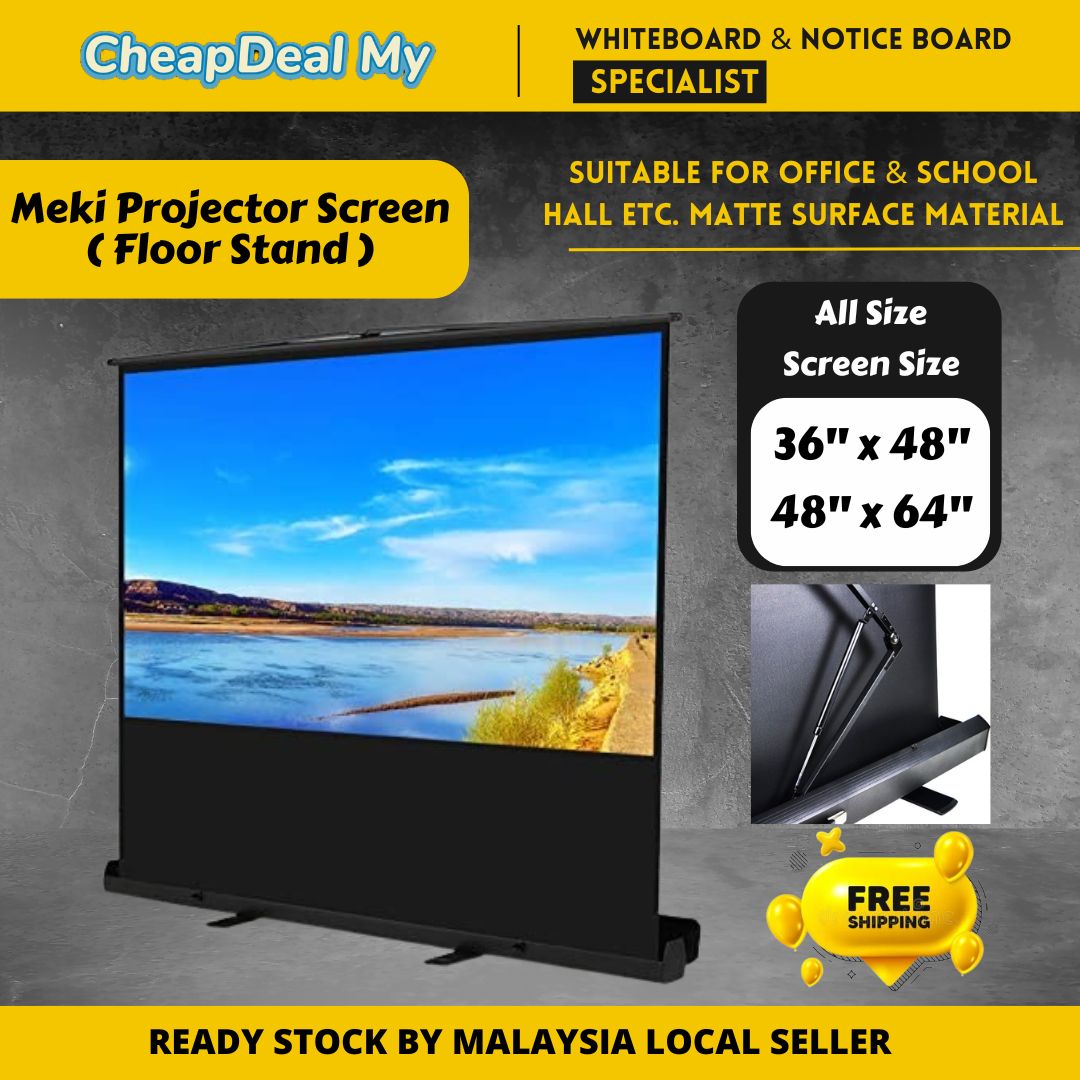 MANUAL Skrin Projektor Stand Lantai MEKI ez/ MANUAL MEKI ez Floor Stand ...