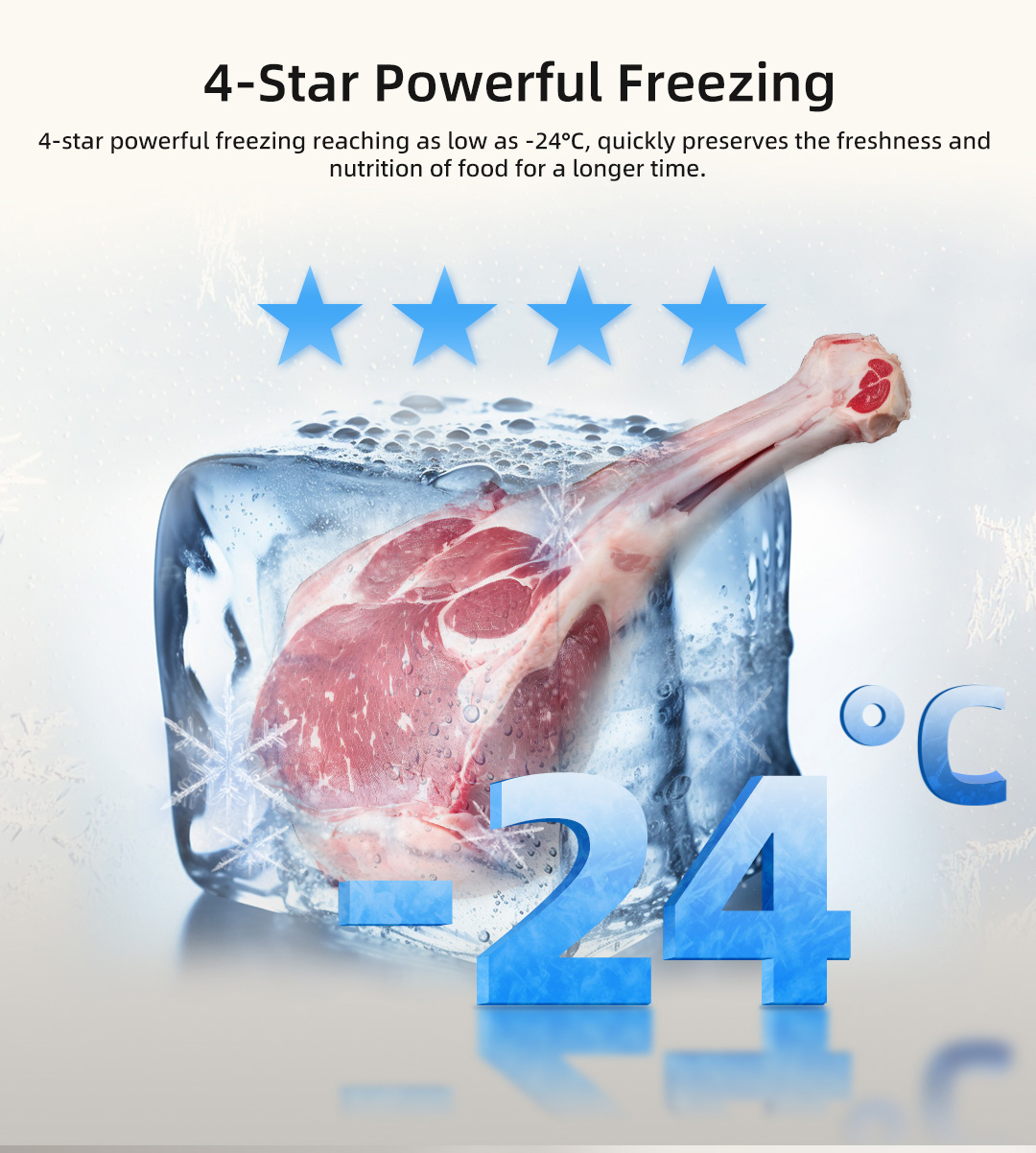 CHiQ Two Doors 269L CTM251N Top-mounted Nofrost Inverter refrigerator 4 ...