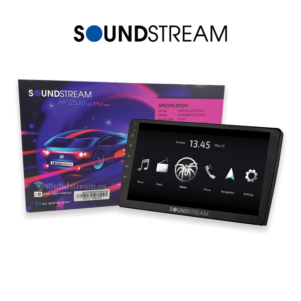 ( 2+32GB / 4+64GB / 8+128GB ) SOUNDSTREAM ANZUO ULTRA DSP 32 Band 4G ...