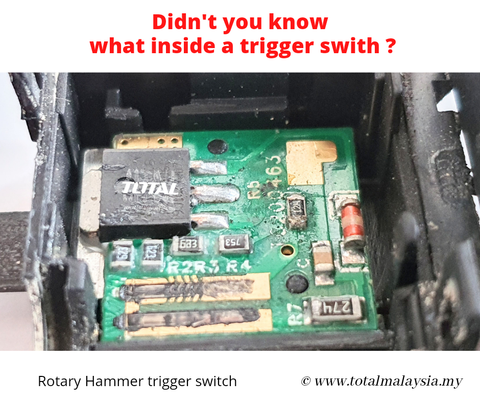 TOTAL Trigger Switch for model TH308268-2, TH308268-8, TH309288 ...