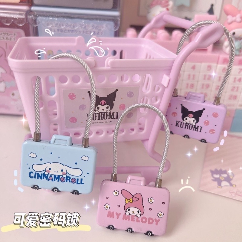 Sanrio Lovely Luggage Travel Lock三丽鸥可爱密码小锁 【1pcs】 | Shopee Malaysia