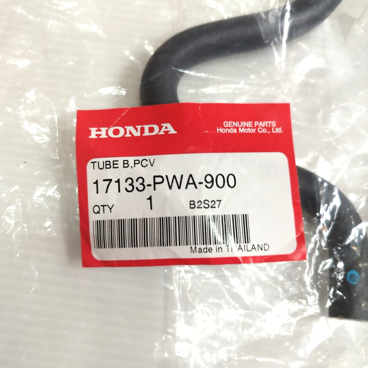 Honda PCV Valve Hose Honda City SEL ( 17131-REA-Z00 / 17133-PWA-900 ...