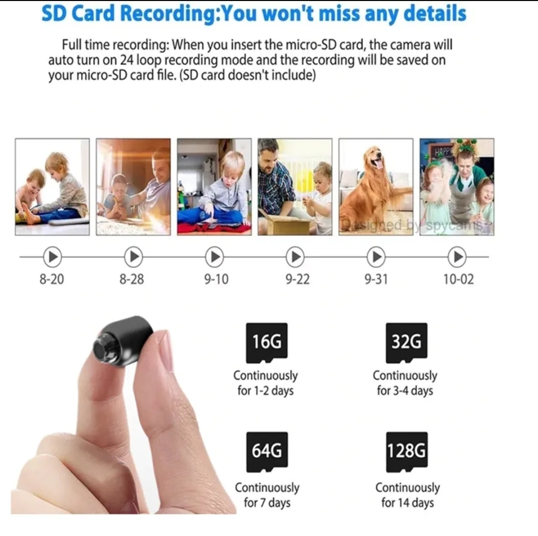 [NEW ARRIVAL] Yoosee HD Mini Hidden Wireless Wifi Smart IP CCTV Camera ...