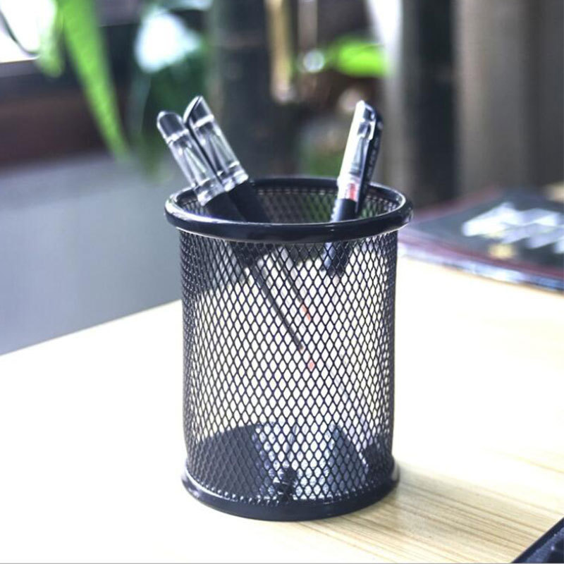 PEN CUP DESK ORGANIZER PENCIL CASE PEN STORAGE CUP STATIONERY ORGANIZER ...