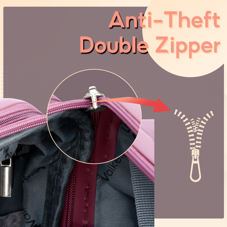 Case Valker Signature Thena 20" Unbreakable Polypropylene Suitcase ...