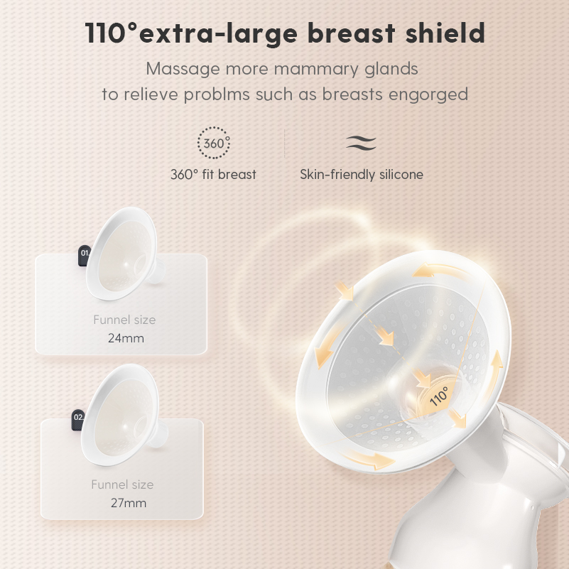 Boboduck Allison Electric Double Breast Pump (FREE Handsfree Cups) Baby ...