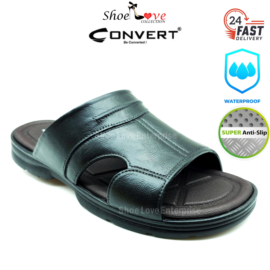 🔥WATERPROOF🔥 Non Slip Men Slipper Sandal Convert Not Bata 8626113 ...