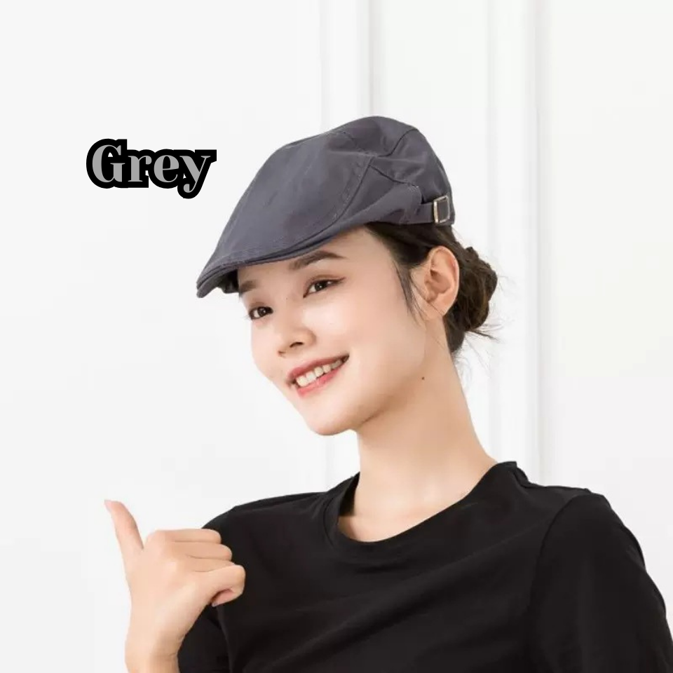 Adjustable Unisex Cafe Waitress Beret Cap Restaurant Chef Hat Cook ...
