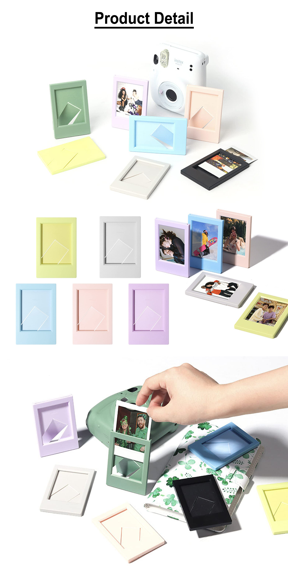 Fujifilm Instax Mini Table Stand Frame, Mini Photo Frame (Ready Stock ...