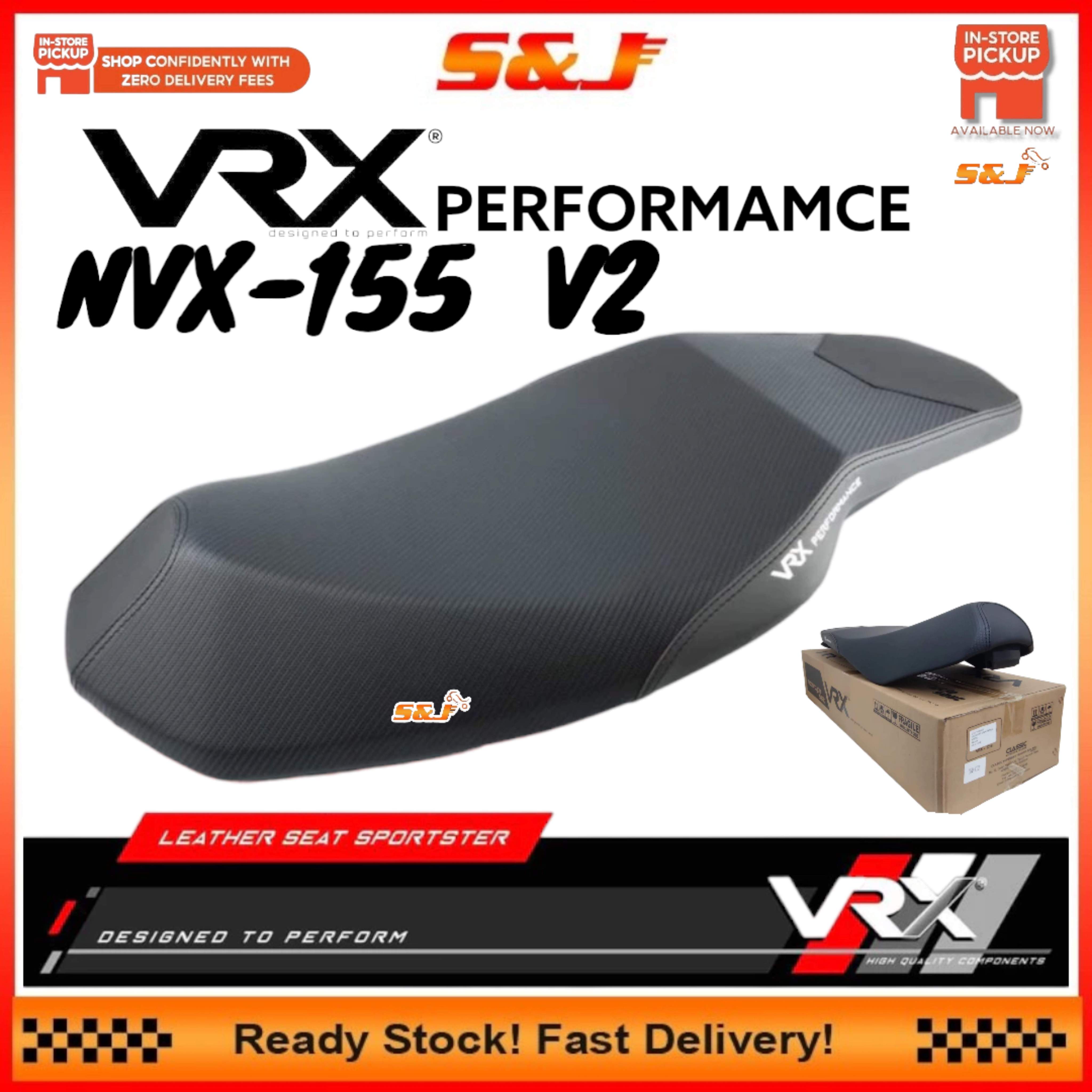 VRX RACING LEATHER SEAT SPORTSTER LC135 LC V8 Y15 Y15ZR Y16 Y16ZR RS150 ...