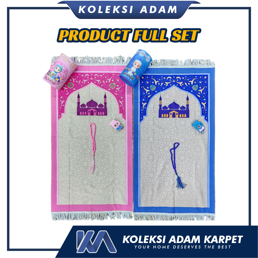 Sejadah Turkey Gift Box Set Hadiah Budak Tabung Coin, Tasbih, Camera ...