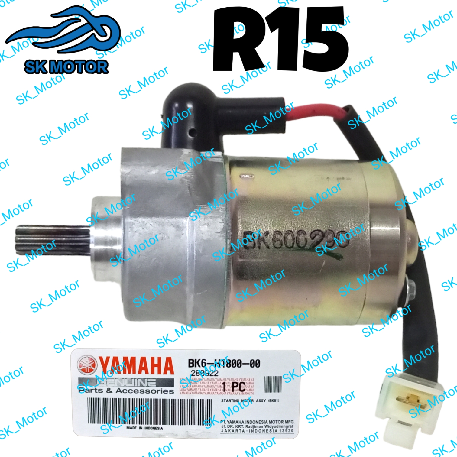 Yamaha YZF-R25 R25 V1 V2 R15 M MT-15 MT-25 Original Starter Motor Startin Assy Dynamo Original ...