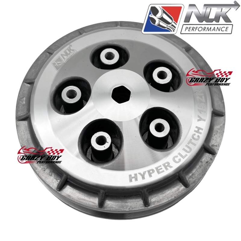 NLK PERFORMANCE HYPER CLUTCH FULL SET Y15ZR LC135 4S LC135 5S RS150 RSX SRL115 FI HYPERCLUTCH ...