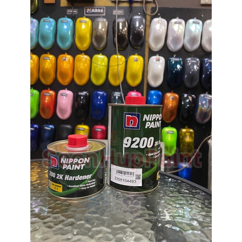 NIPPON 9200 2:1 2K CLEAR COAT FAST DRY CLEARCOAT | Shopee Malaysia