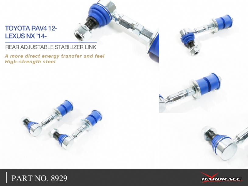 HARDRACE REAR ADJUSTABLE STABILIZER LINK FOR LEXUS NX AZ10 (2014-2021 ...