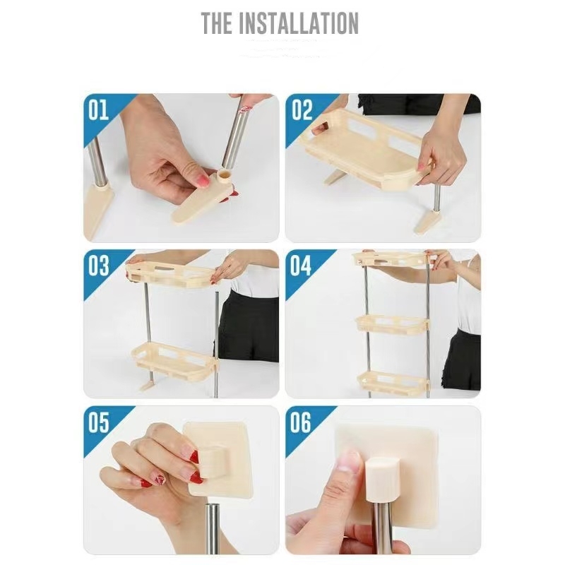 Rak Tandas Bertingkat Plastik Murah Untuk Bilik Air / Dapur – Bathroom ...