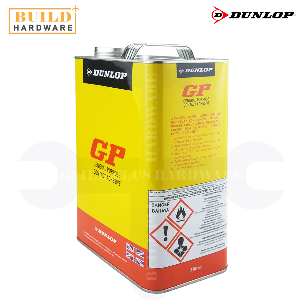 X'TRASEAL 3KG CA-288 Contact Adhesive | DUNLOP 3L GP/LP General Purpose ...