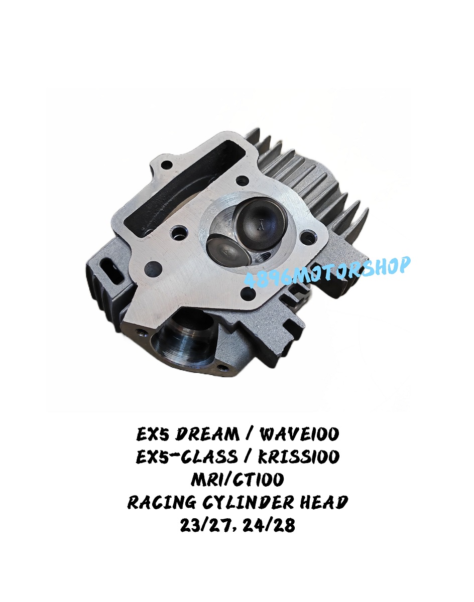 ASD HONDA EX5 DREAM WAVE100 EX5-CLASS 1 RACING CYLINDER HEAD KRISS100 WAVE 100 E-BONUS MR1 MR3 ...