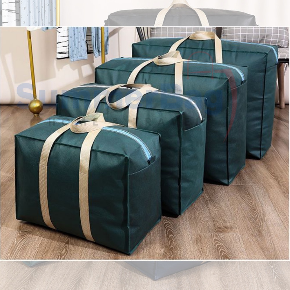 Beg Besar Bag Storage Beg TOTO Guni IKEA Bag Biru Big Bag Storage Tahan ...