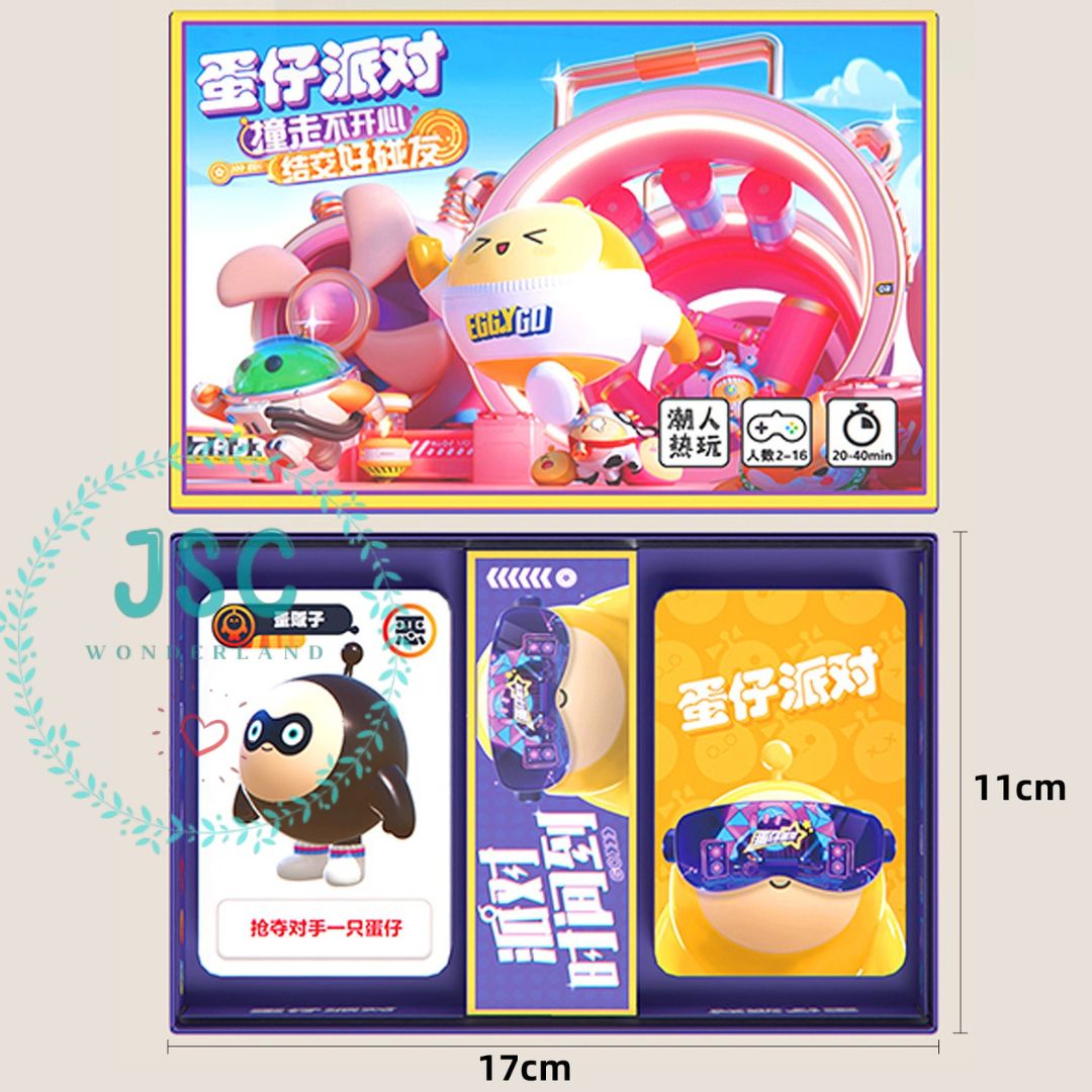 Eggman Party Fun Puzzle Board Game Cards Children's Toys Mini Cards ...
