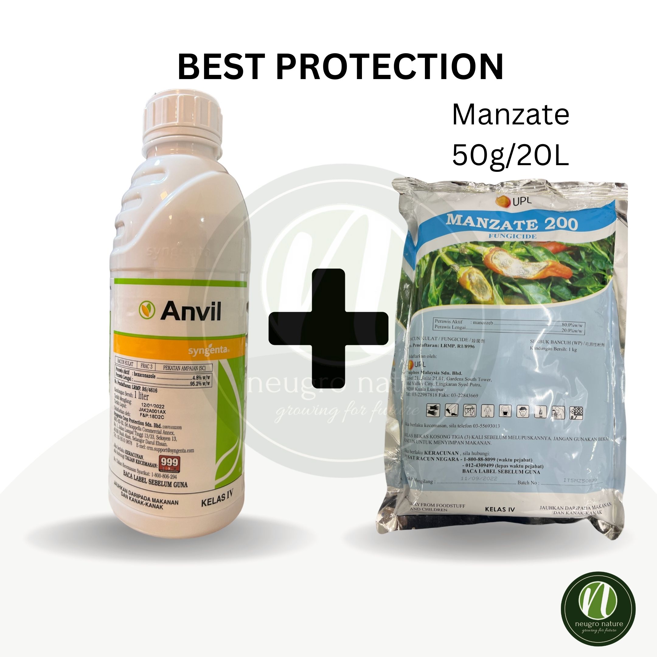 Syngenta ANVIL (1L) Hexaconazole 4.8% - Racun Kulat Hawar Daun/ Putih ...