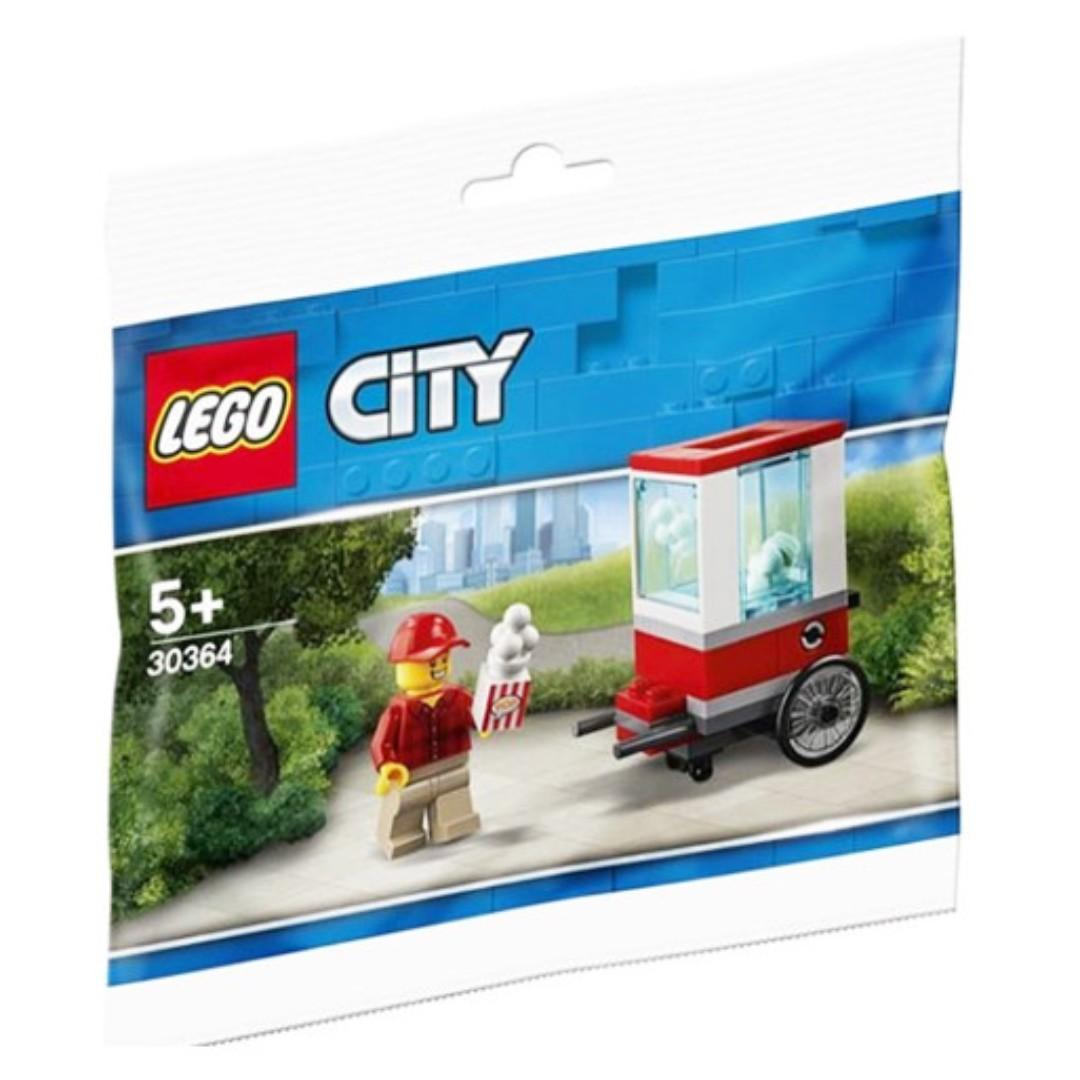 [BricksInBoots] LEGO City Popcorn Cart Polybag (30364)(43pcs)(Exclusive ...