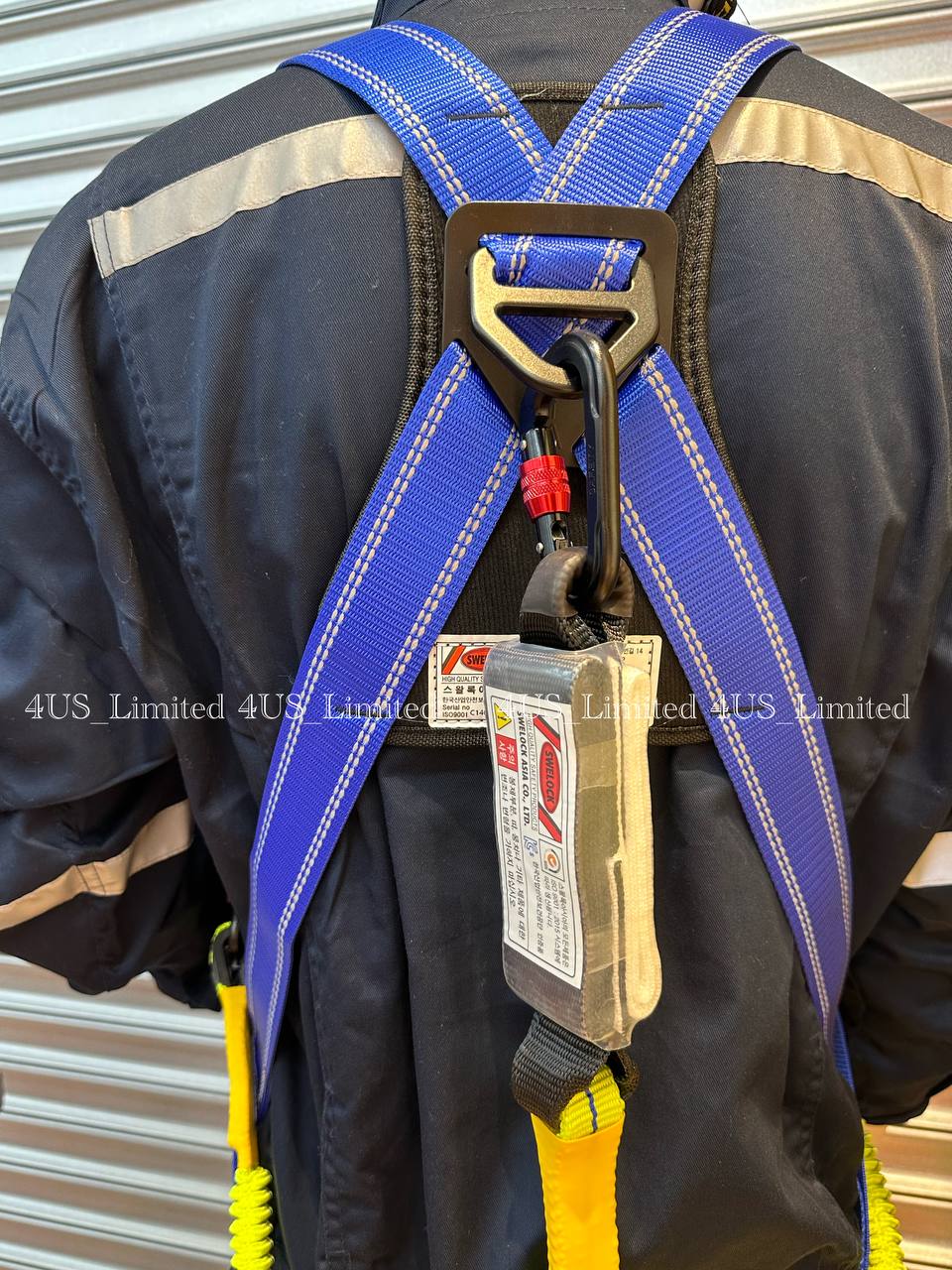 KOREA SAMSUNG SWELOCK Super Lightweight Full Body Harness set | Body ...