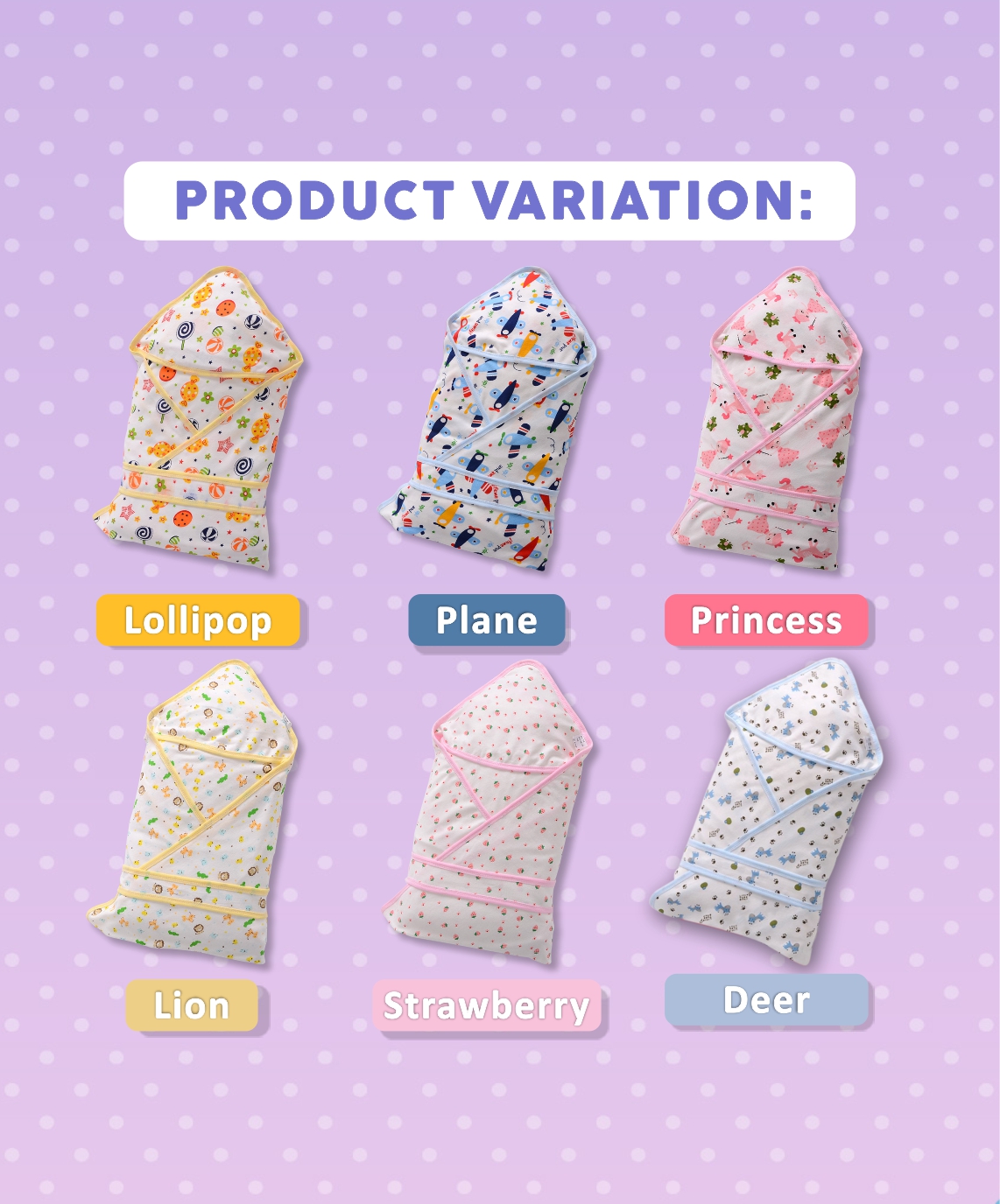 Baby Blanket Newborn Kain Bedung Baby Newborn Selimut Baby Newborn Baby ...