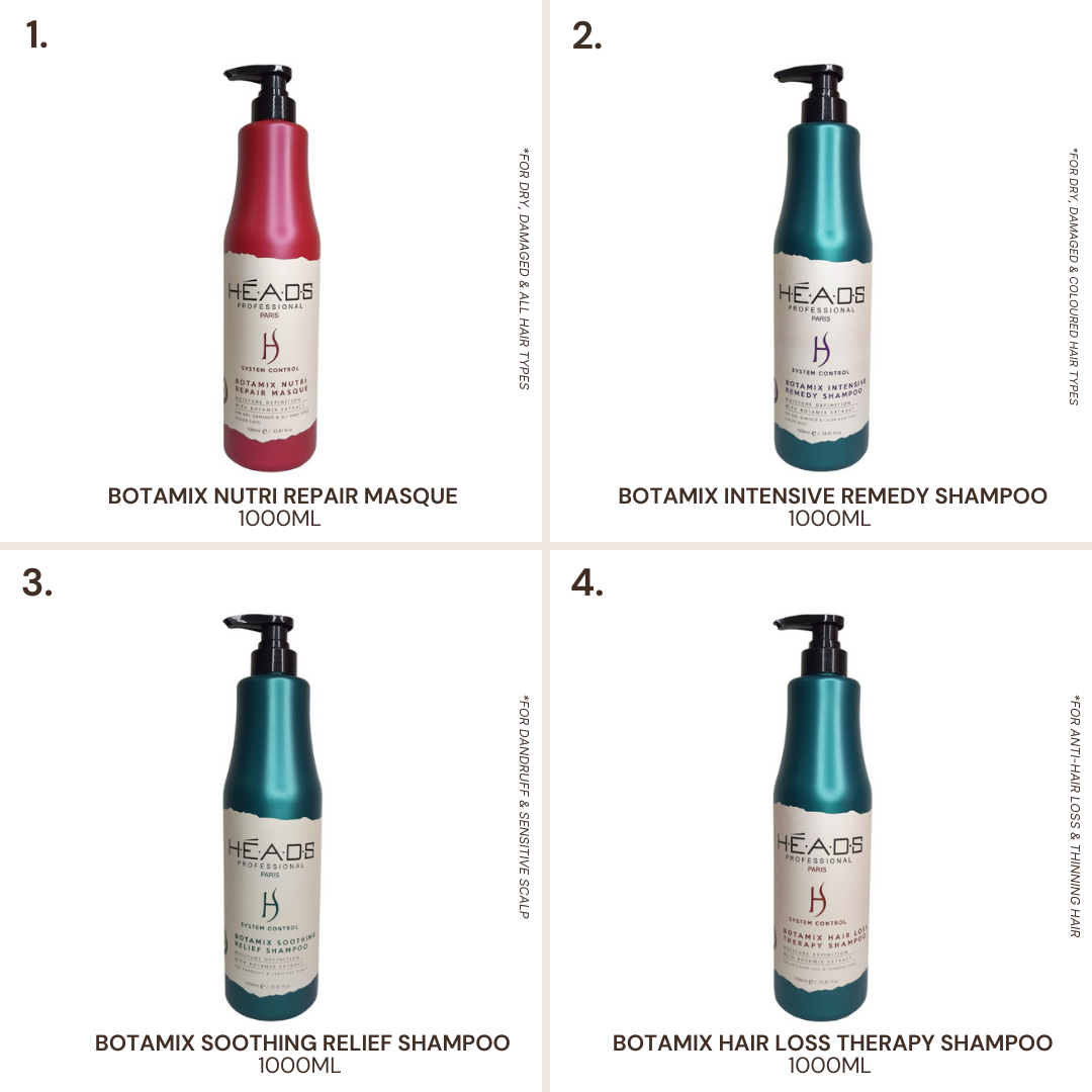 HEADS Botamix Anti Hair Loss Scalp Tonic for Scalp Cooling & Cleansing ...
