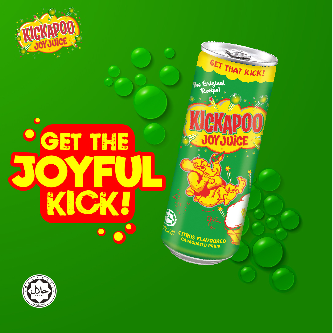 Kickapoo Drinks 320ml x 6 cans (M. Cluster) | Shopee Malaysia