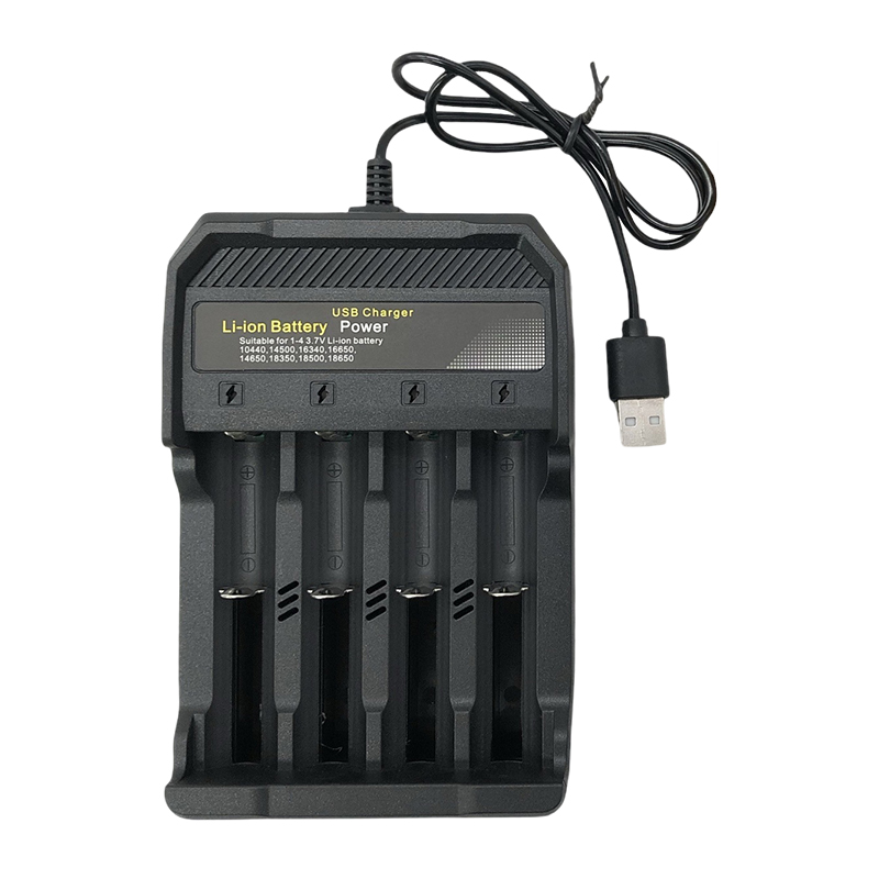 Fast Charger 4.2V USB 4-slot Smart Charging Li-ion Lithium Battery ...