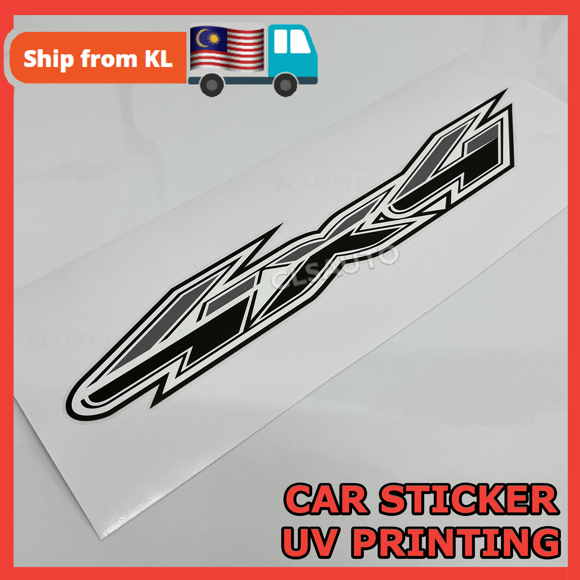 4X4 Car Sticker Hilux Ranger Raptor Wildtrak Triton Navara DMAX Pickup ...