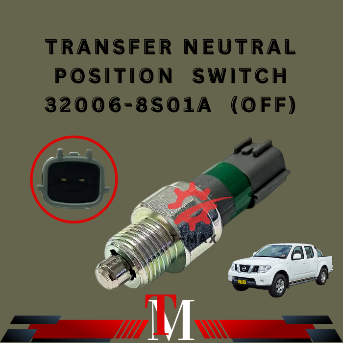 NISSAN NAVARA D40 YD25 4WD SWITCH ASSY / Transfer Neutral Position ...