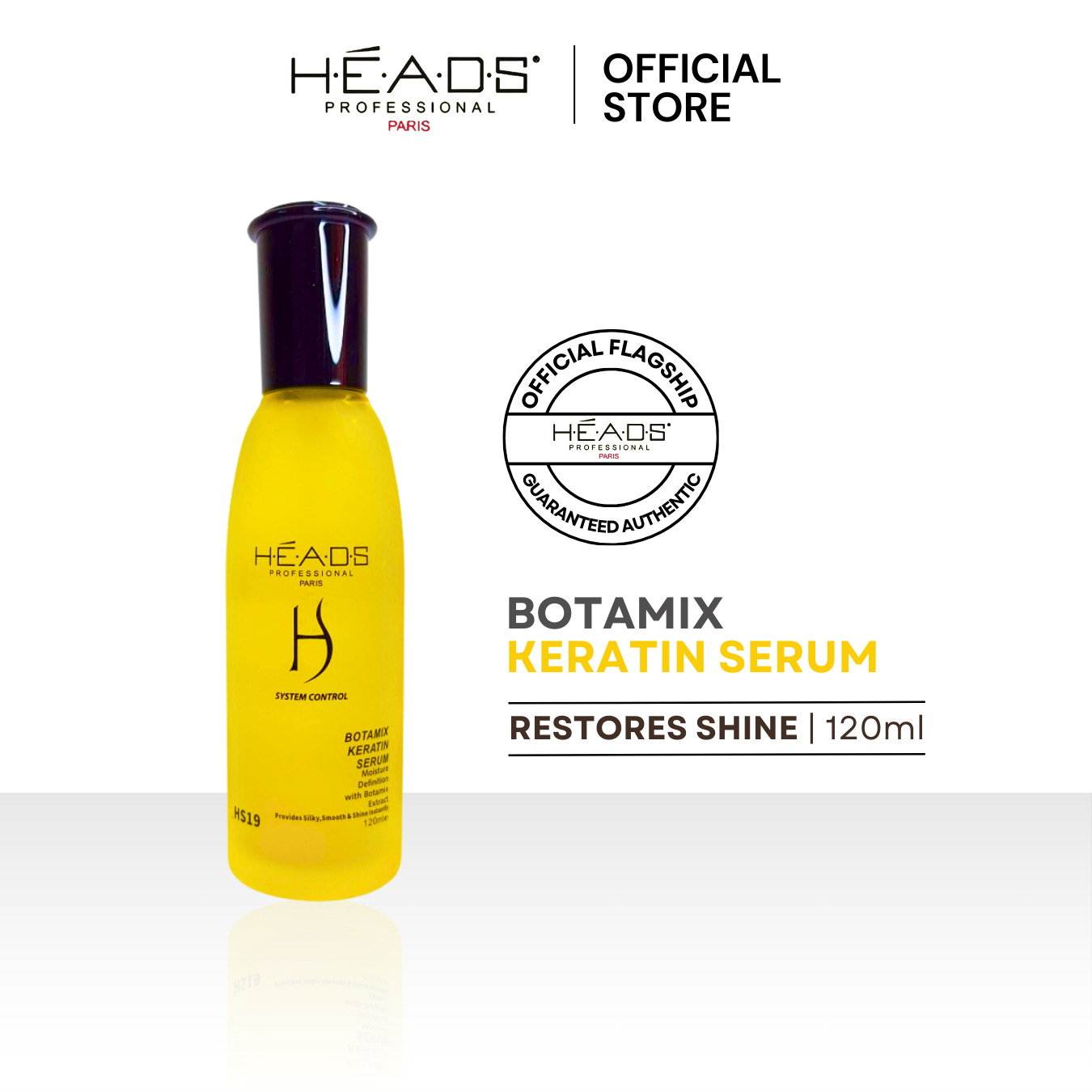 HEADS Botamix Shampoo Set for Hair Loss Dandruff Dry Repair Damage Oily ...