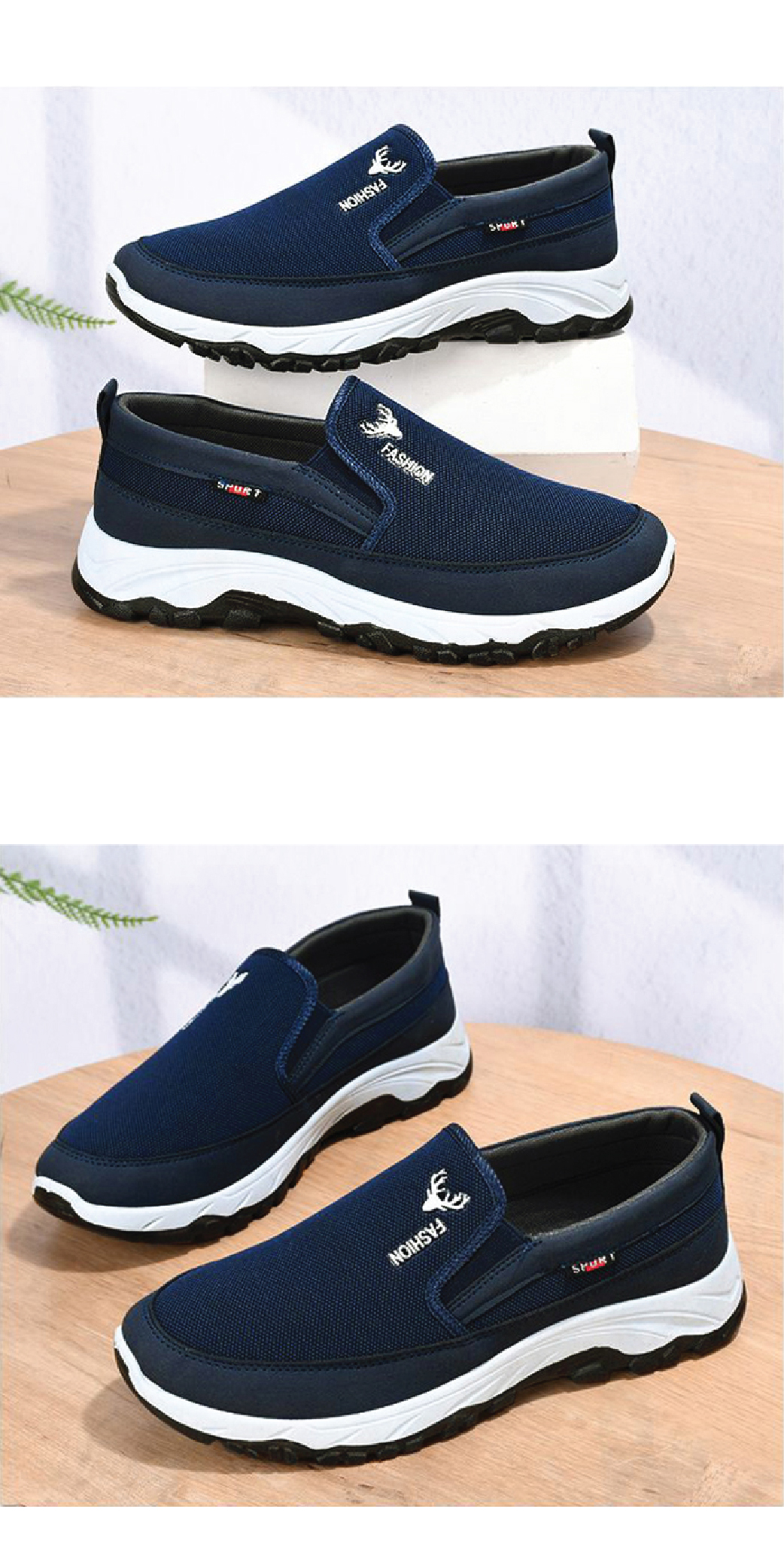 Vissy Lelaki Men Male Sneaker Kasut Shoe 5001-KL – 3 Colors | Shopee ...
