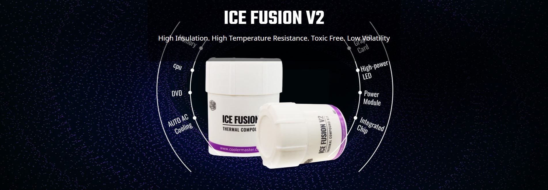 Cooler Master Ice Fusion V2 thermal paste compound grease - RG-ICF-CWR3-GP CM | Shopee Malaysia