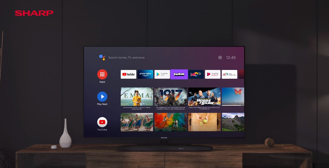 SHARP 50" 4K UHD ANDROID SMART LED TV 4TC50FJ1X | Shopee Malaysia