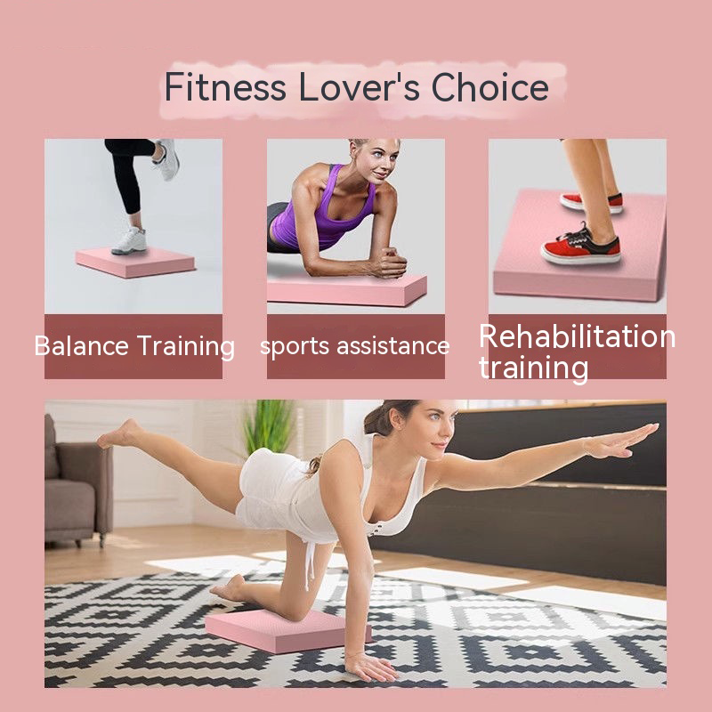 Soft Balance Pad TPE Yoga Mat Foam Exercise Pad Thick Balance Cushion ...