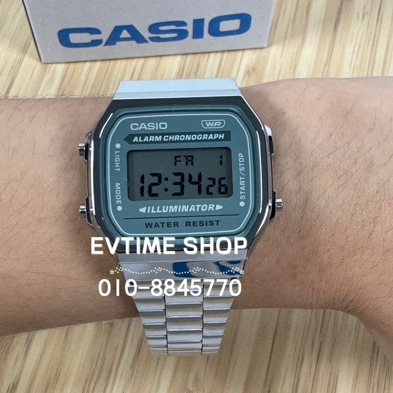 100% ORIGINAL CASIO DIGITAL VINTAGE A168WA-3A / A168WA-5A / A168WA-8A ...